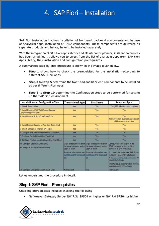 Sap Fiori Tutorial Pdf Computer Software And Applications Computing 9661