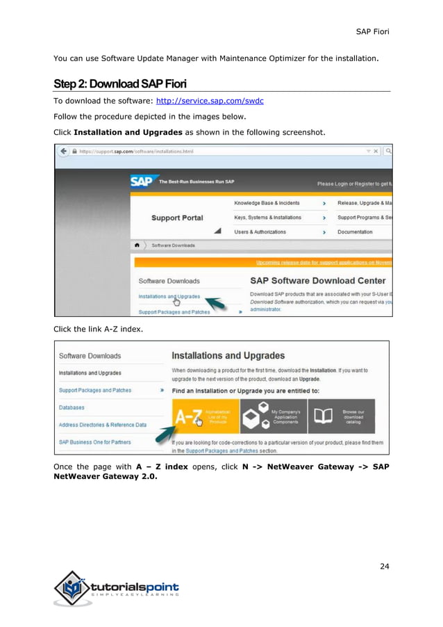 Sap Fiori Tutorial Pdf Computer Software And Applications Computing 9027