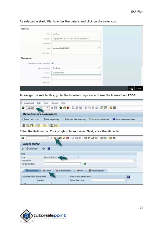 Sap Fiori Tutorial Pdf Computer Software And Applications Computing