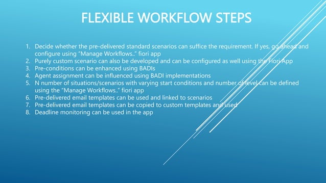 SAP Flexible workflows.pptx | Email | Internet