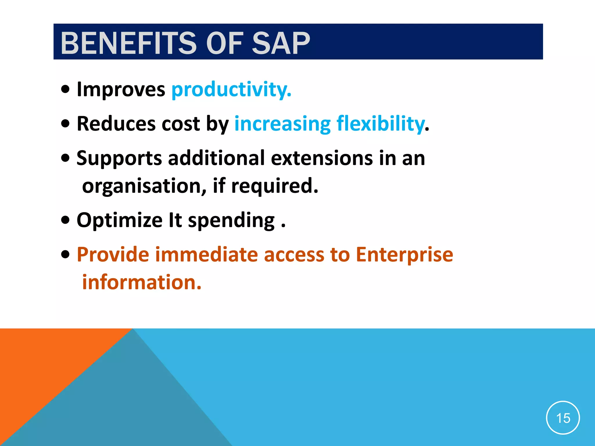 Sap for beginners | PPTX