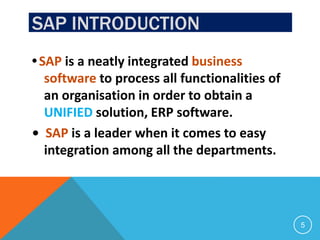 Sap for beginners | PPTX