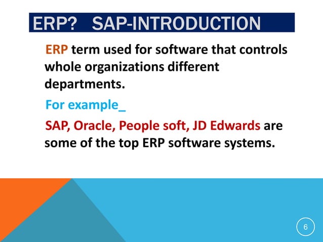 Sap for beginners | PPTX