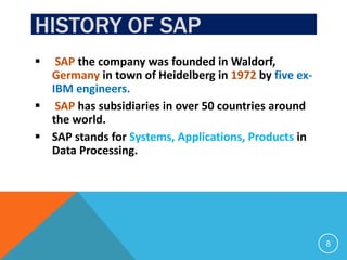 Sap for beginners | PPTX