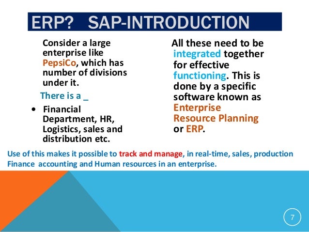 Sap for beginners
