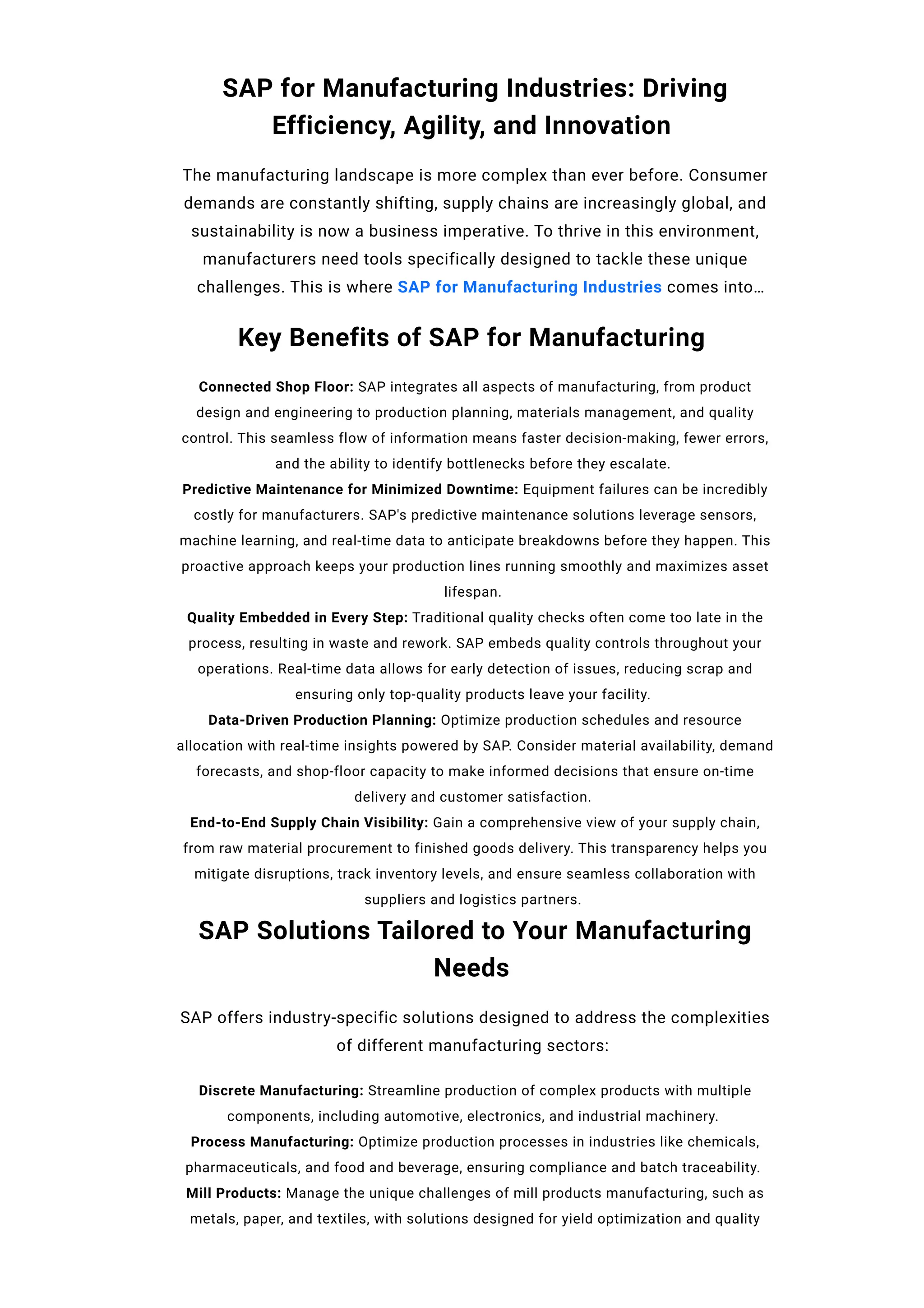 SAP for Manufacturing & Mining Powering Efficiency and Agility.pdf
