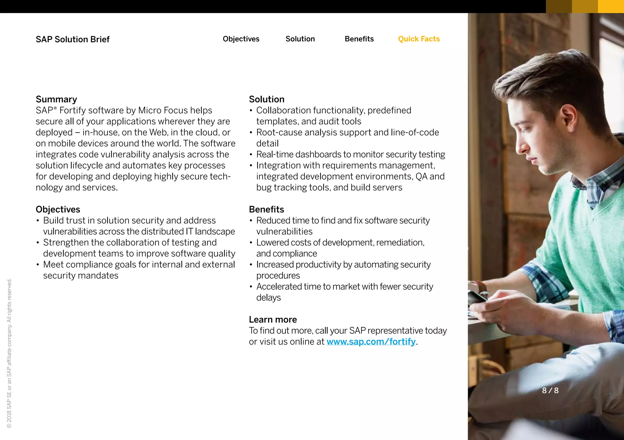 SAP Fortify by Micro Focus. | PDF | Computer Software and Applications ...