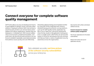 SAP Fortify by Micro Focus. | PDF | Computer Software and Applications ...