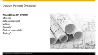 Design Patterns in ABAP Objects - SAP Forum / Tech Ed sunumu (2016) | PPTX