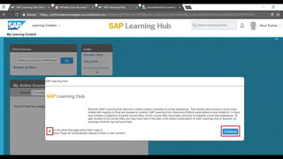 Sap Free Certification Manual | PPTX