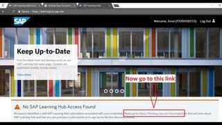 Sap Free Certification Manual | PPTX