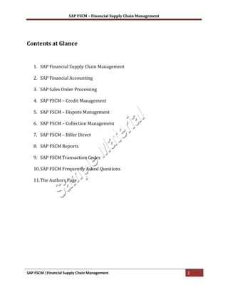SAP FSCM Training Material | PDF