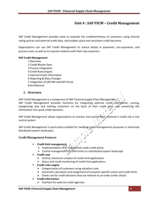 SAP FSCM Training Material | PDF