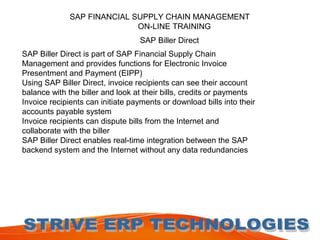 sap fscm training | PPT