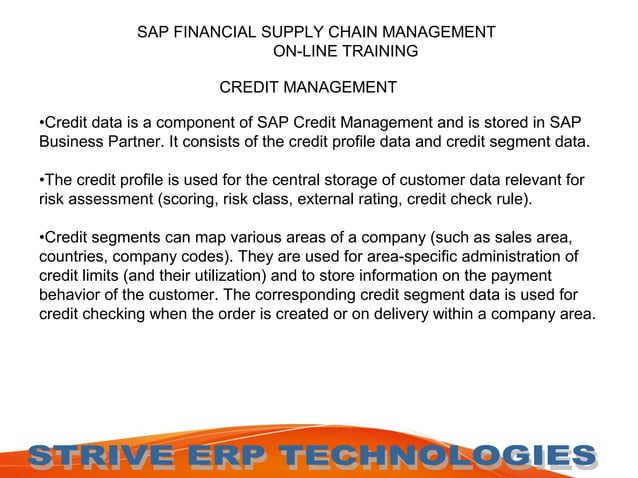 sap fscm training | PPT