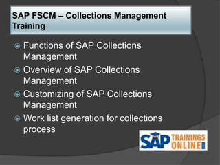 SAP FSCM Online Training Course Institutes India, Hyderabad | PPTX