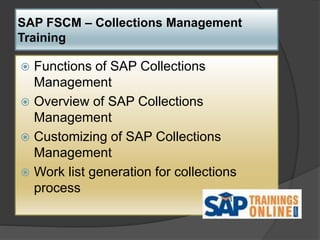 SAP FSCM Online Training | PPT