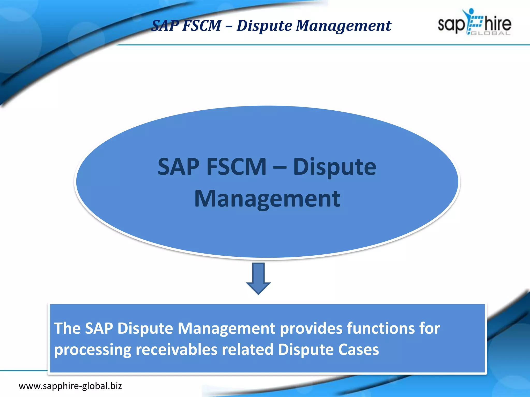 Sap fscm training materials | PDF