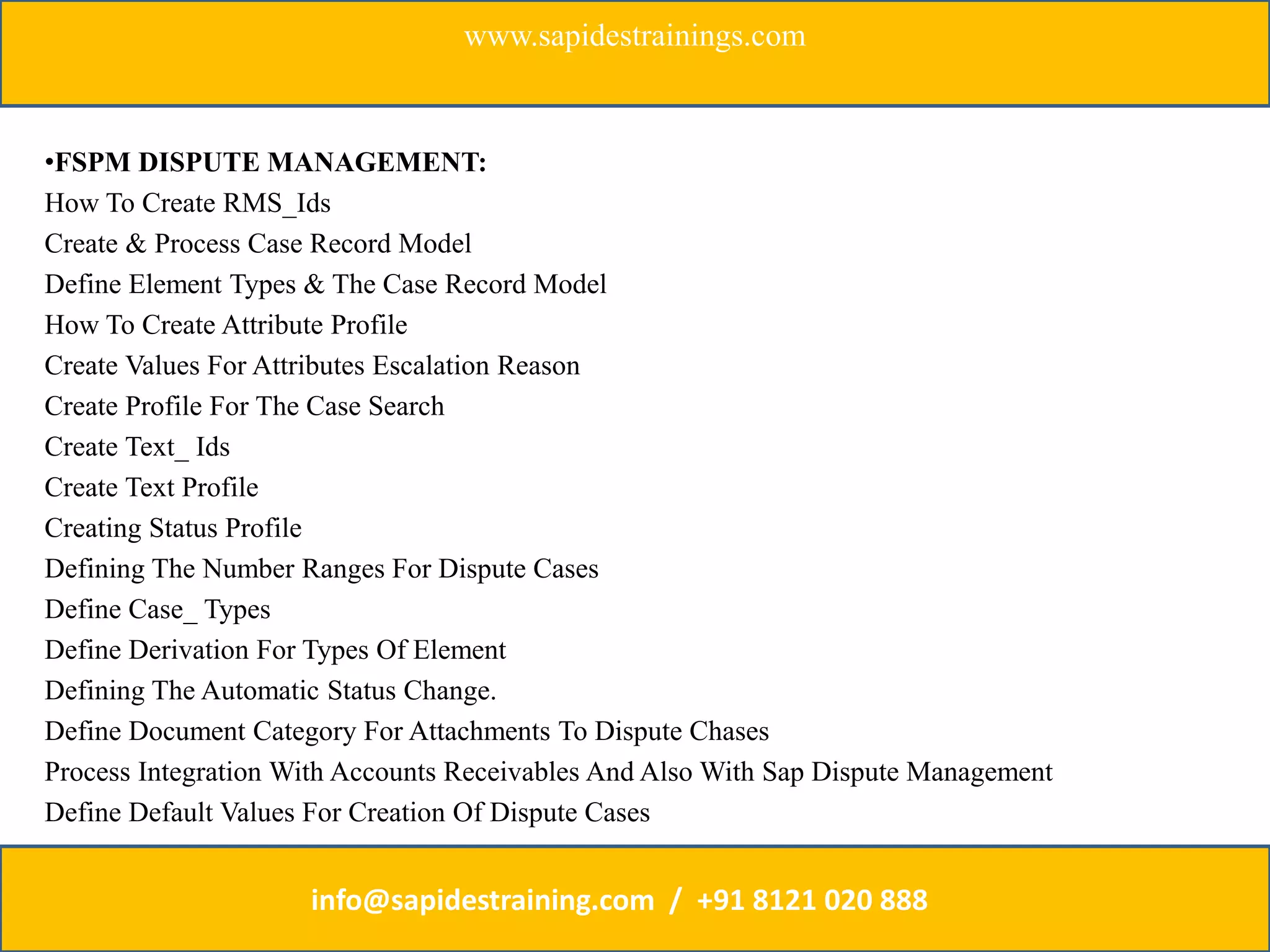 SAP FS PM Training | SAP FSPM Online Course | SAP FS-PM | PPTX