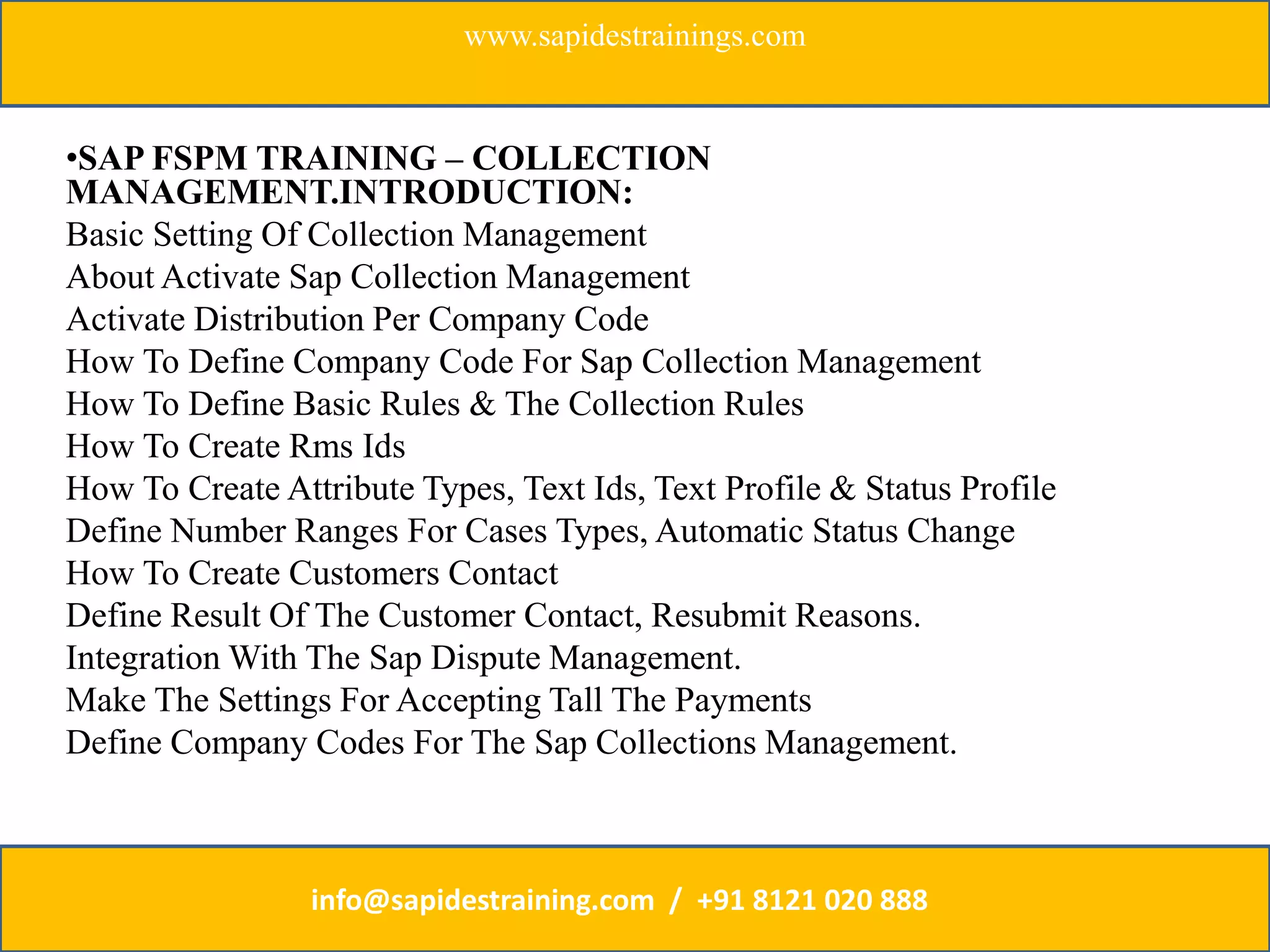 SAP FS PM Training | SAP FSPM Online Course | SAP FS-PM | PPTX