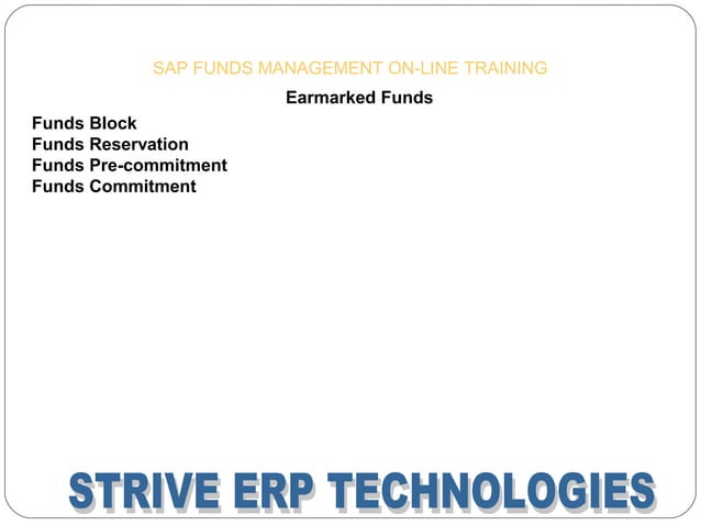 Sap funds management training | PPT | Business Accounting & Finance ...