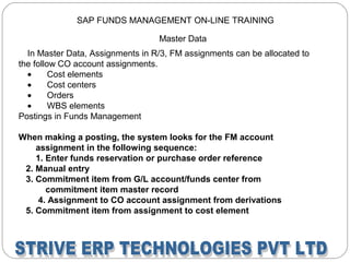Sap funds management training | PPT
