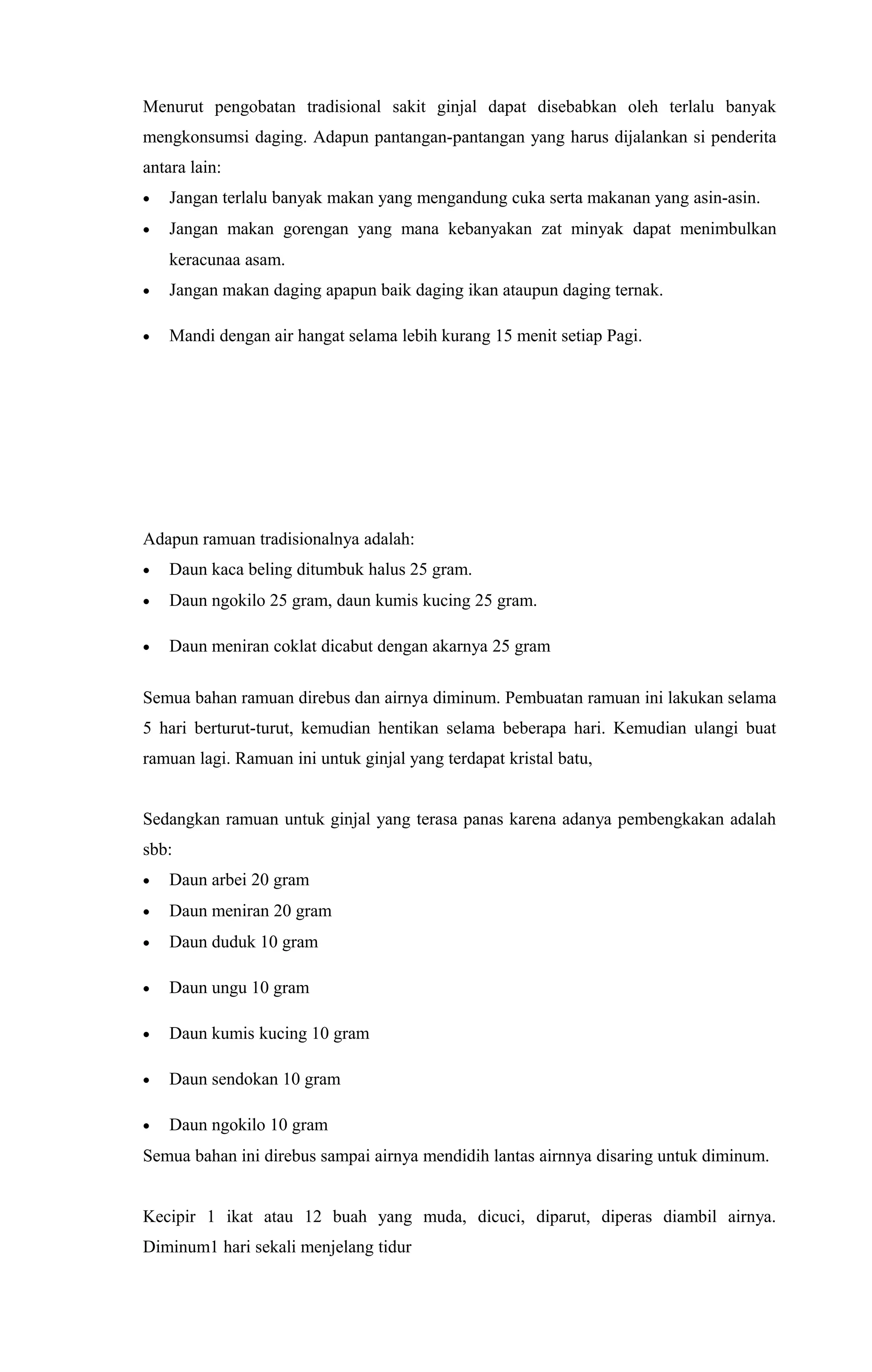 Sap gagal ginjal | DOC