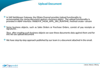 SAP Gateway Training Day 2C - Advanced Concepts | PPT