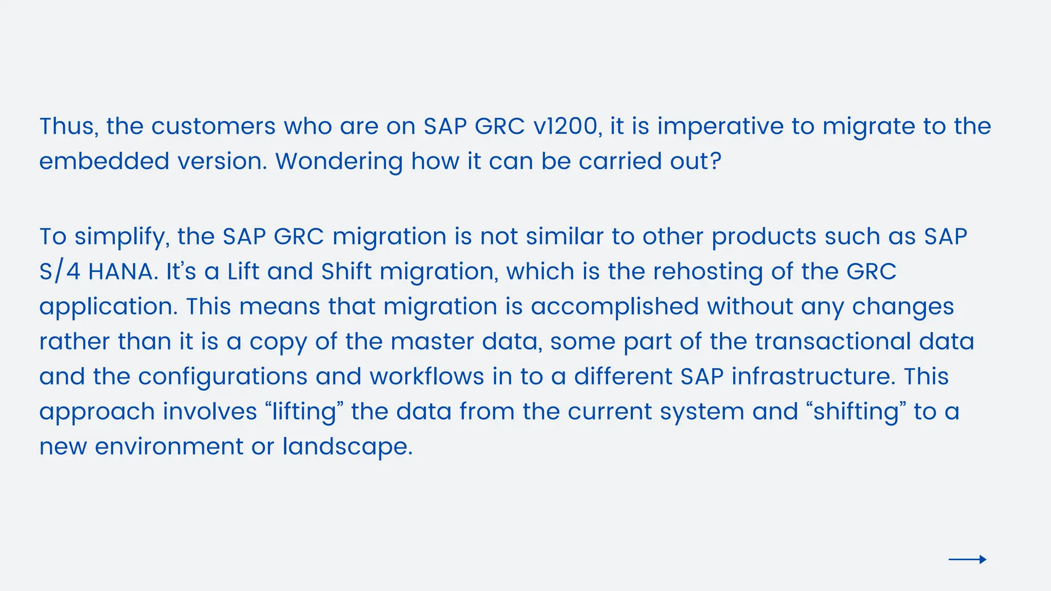 SAP GRC Migration from Standalone system to S4 Embedded Systems.pdf