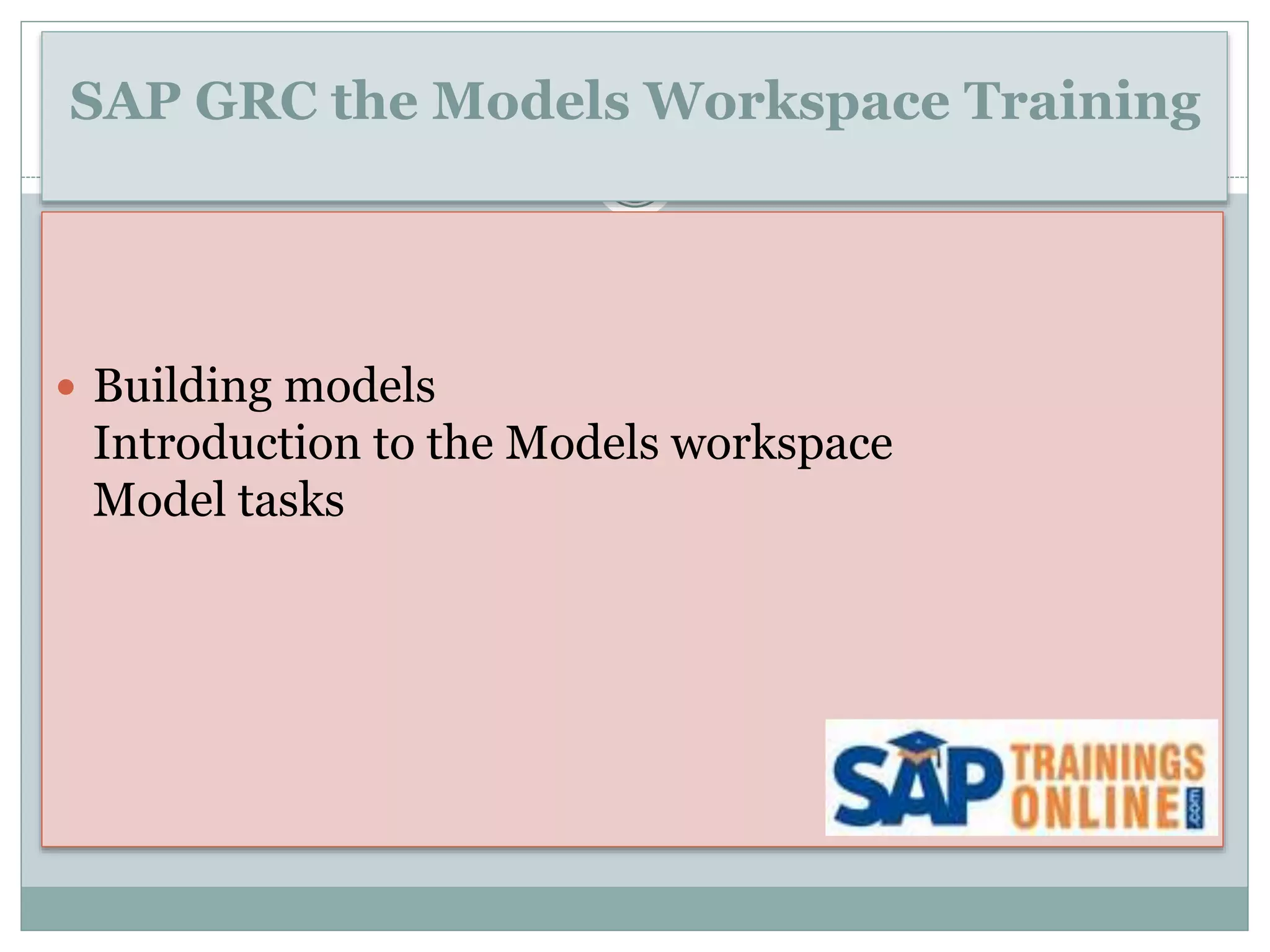 Sap grc online training | PPTX