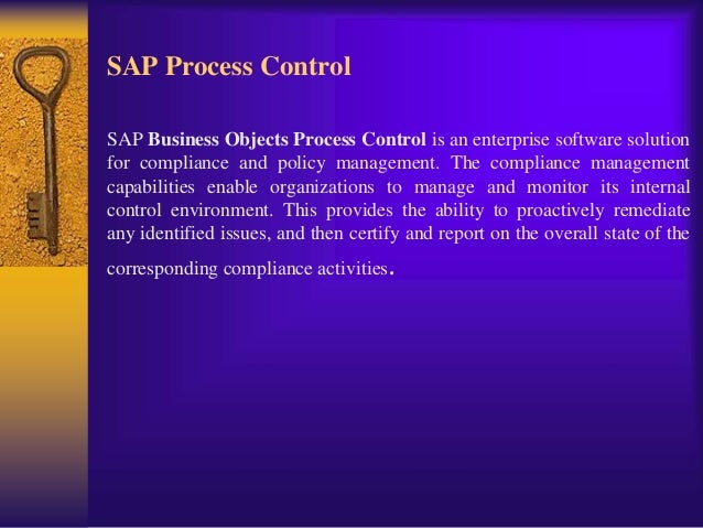 Sap grc process control 10.0