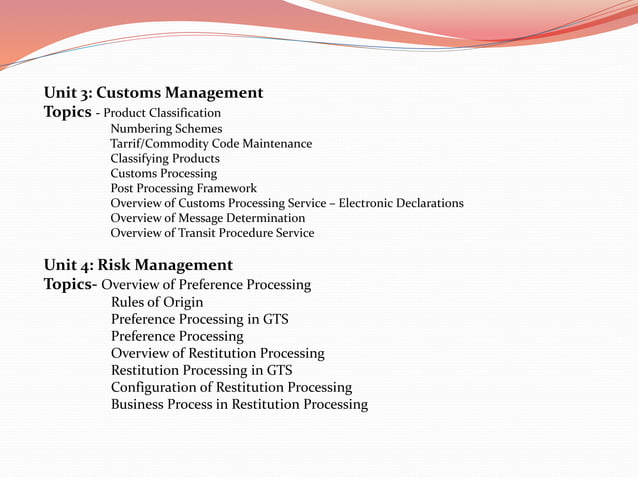 SAP GTS Training | PPTX | Business | Business and Finance