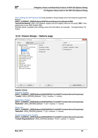 Sap gui administration_guide | PDF