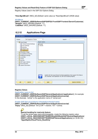 Sap gui administration_guide | PDF