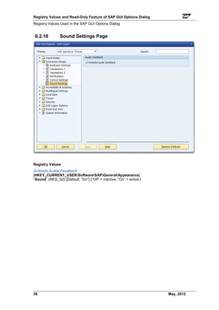 Sap gui administration_guide | PDF
