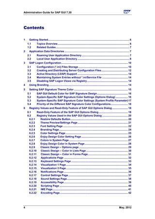 Sap gui administration_guide | PDF