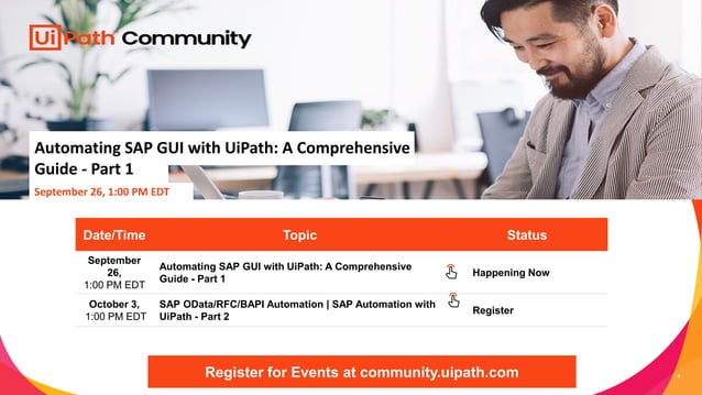 Automating SAP GUI with UiPath: A Comprehensive Guide - Part 1 | PDF | Operating Systems ...