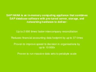 In-Memory Computing with SAP HANA™ | PPT