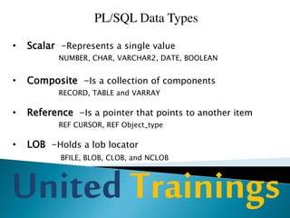 Oracle PL/SQL online training | PL/SQL online Training | PPT
