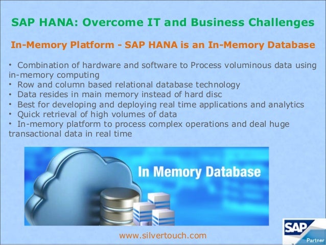 SAP HANA - A Robust In-Memory Computing Platform SAP HANA - A Robust In-Memory Computing Platform