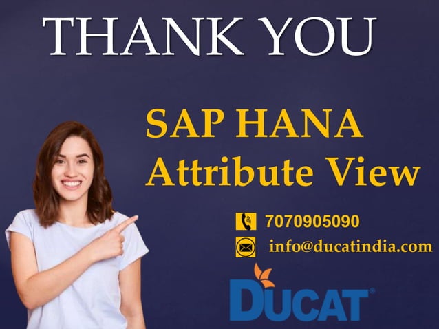 Sap hana attribute view | PPT