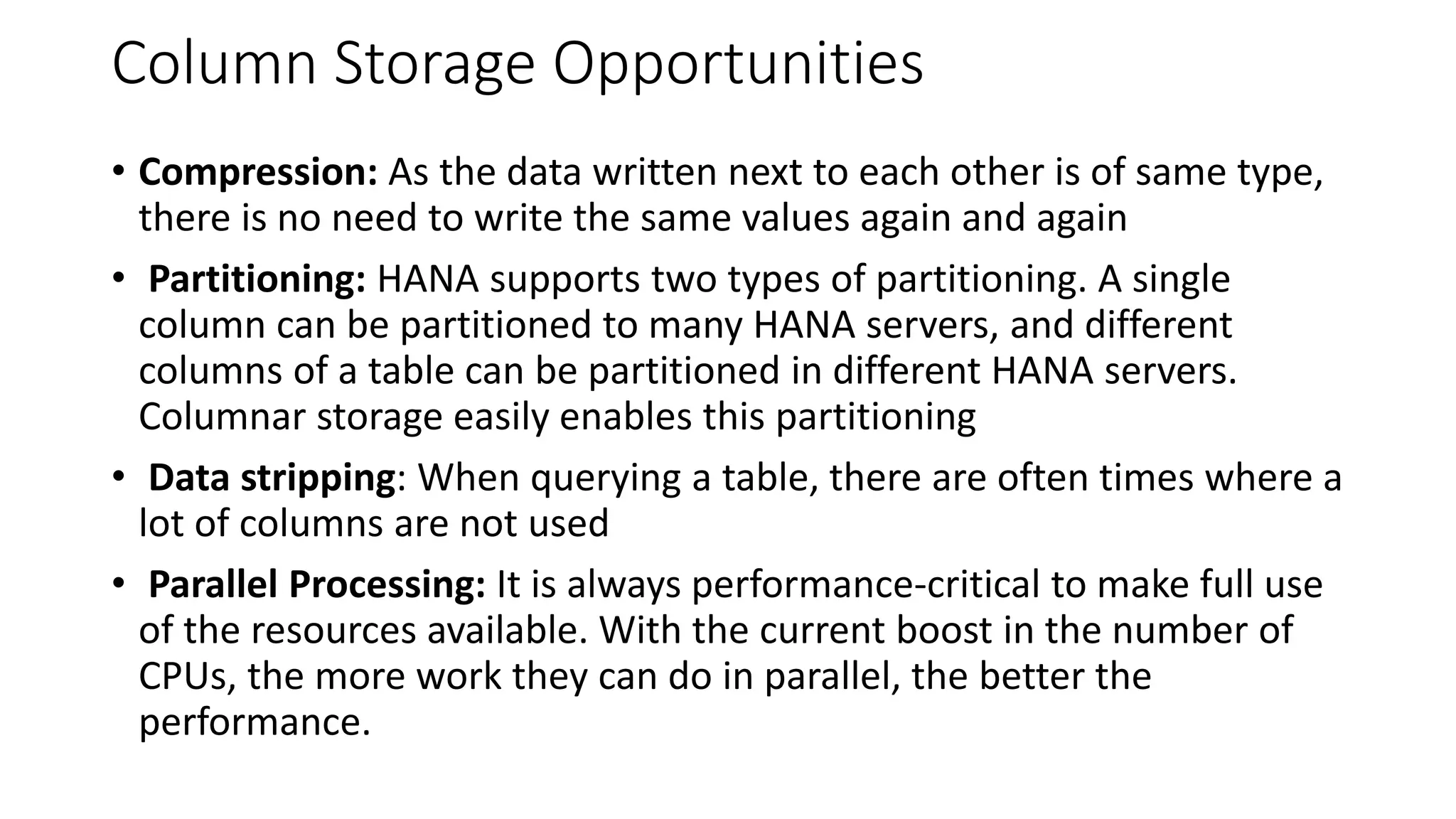 SAP HANA_class1.pptx | Databases | Computer Software and Applications