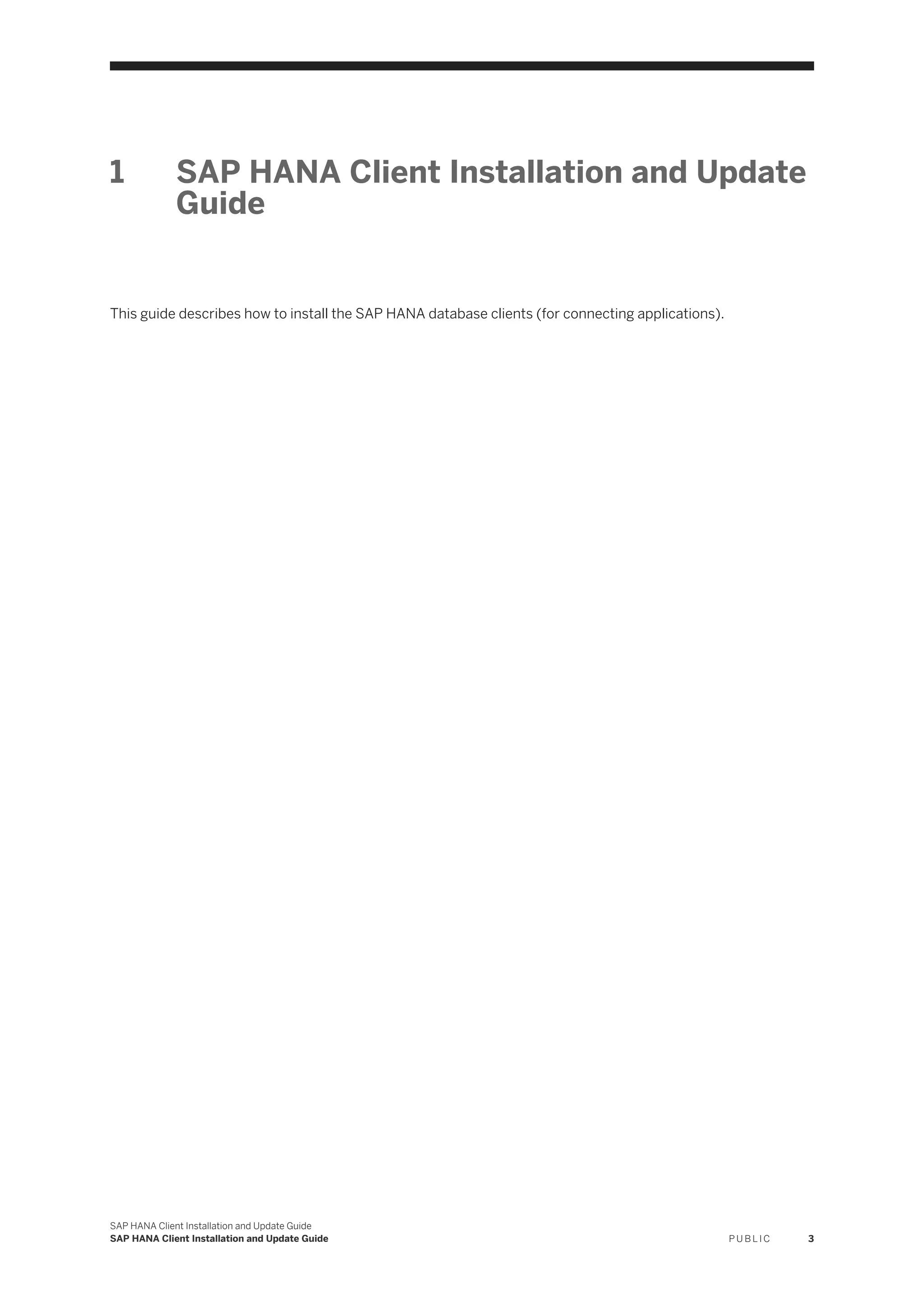 Sap hana client_installation_update_guide_en | PDF