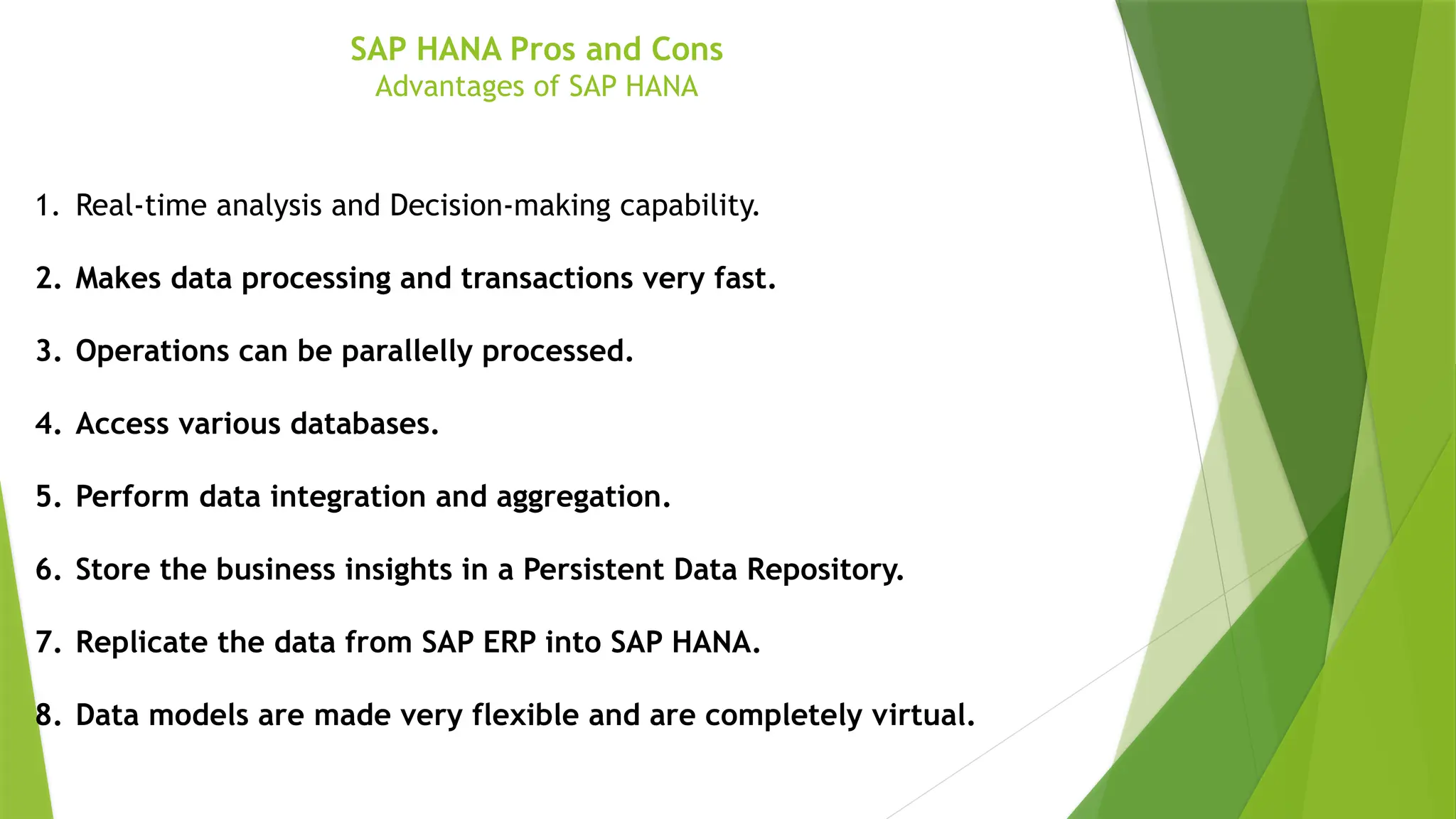 SAP HANA DB ARCHITECTURE is an Introduction of SAP HANA | PPTX