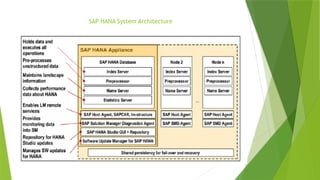 SAP HANA DB ARCHITECTURE is an Introduction of SAP HANA | PPTX