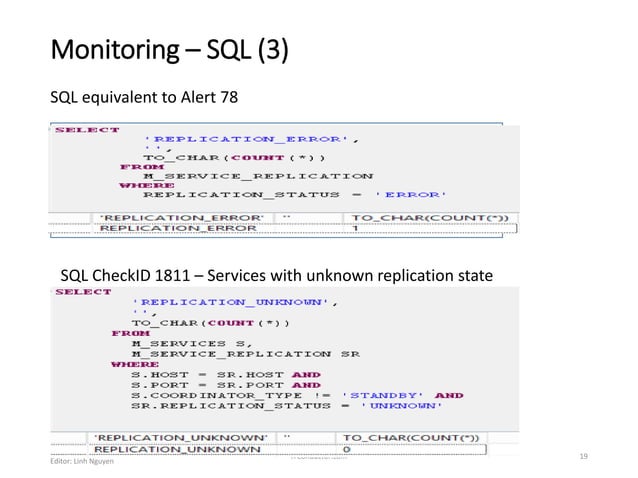 SAP HANA System Replication - Setup, Operations and HANA Monitoring | PDF | Operating Systems ...