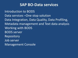 Sap hana modelling online training | PPTX