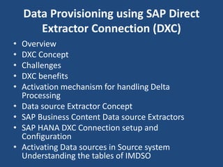 Sap hana modelling online training | PPTX