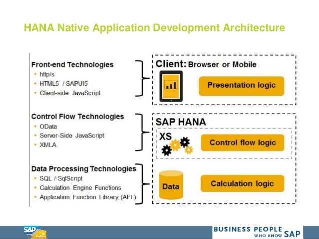 SAP HANA Native Application Development