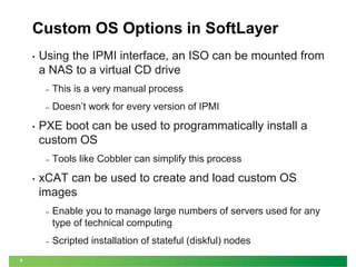 Sap hana one on softlayer with suse 2015 | PPT